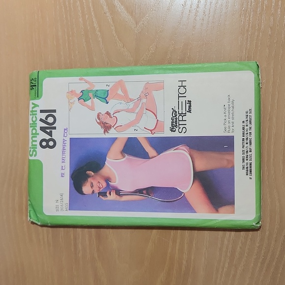 Simplicity | Office | Retro Athletic Wear Sewing Pattern Simplicity 846 | Poshmark